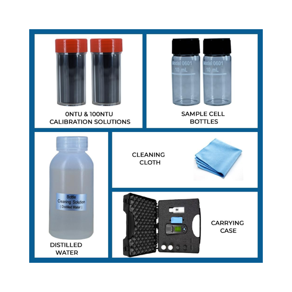 Lutron TU-2016 Digital Turbidity Meter | ISO 7027 Compliant, Wide Range ...