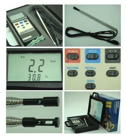Lutron Hot Wire Anemometer AM-4204 with RS232 Interface