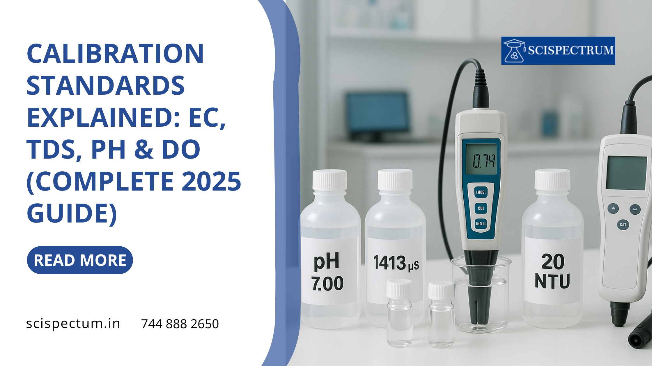 Calibration Standards Explained: EC, TDS, pH & DO (Complete 2025 Guide) - Scispectrum Lab ...