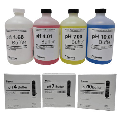 Eutech pH Buffer Calibration Solution Set (4.01, 7.00, 10.01) | 480ml Bottles