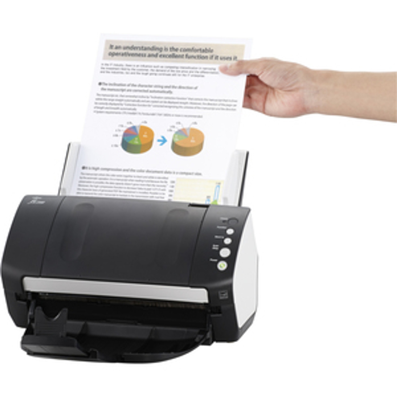 Fujitsu fi-7140 Robust General Office Desktop Color Duplex Document ...