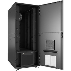 Vertiv Vrc-S, Enclosed Rack Integrated With 3.5Kw Of Cooling, Rpdu, And ...