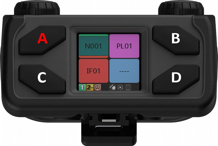 RTS IP 4ch Digital Beltpack 4F Headset - DBP-4F