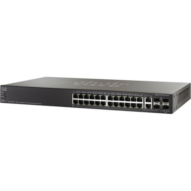 Cisco SG500-28P 28-port Gigabit POE Stackable Managed Switch