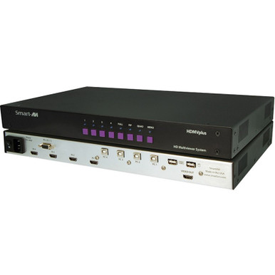 SmartAVI 4-Port HDMI, USB Real-Time Multiviewer and KVM switch with PiP ...
