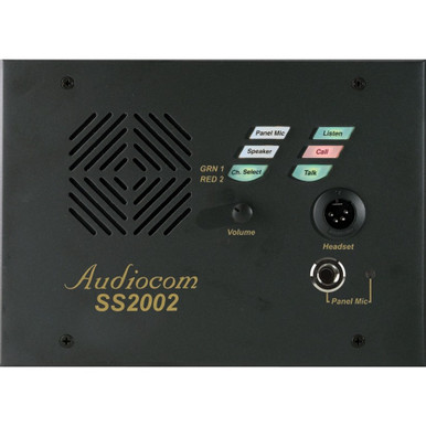 RTS Bosch SS-2002 P Box Dual-Channel Desktop Speaker Station with P Box ...