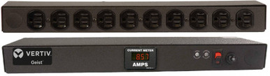 Vertiv 18417 - rPDU, Metered Surge, 15A, 120V, 1.4kW, Horizontal, (10 ...