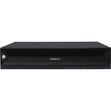 Wisenet 32CH 8K 400Mbps H.265 AI NVR - 24 TB HDD - PRN-3200B2-24TB