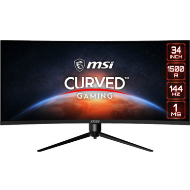 MSI Optix Optixmag342Cqr 34" Uw-Qhd Curved Screen Led Gaming Lcd ...