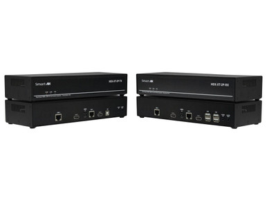 SmartAVI HDMI 4K, Dual-Head, KVM Extender with USB 2.0 Transmitter and ...