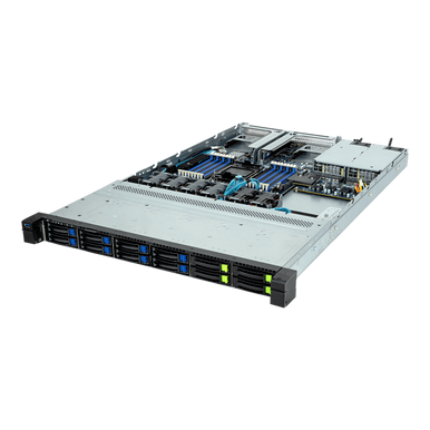 Gigabyte R163-S32 Rack Server - 4th/5th Gen Intel Xeon Scalable - 1U UP ...