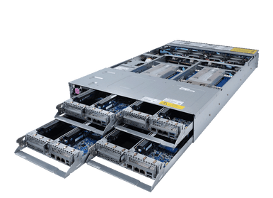 HYPERTEC TRIDENT GPU LIQUID IMMERSION 2U SERVER WITH DUAL INTEL CPUS,4 ...