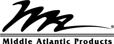 Middle Atlantic DUAL BK, 15A TR DUPLEX USB - DQFP15UBK-2A