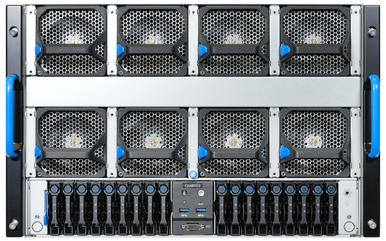 QCT Quanta Grid D74A-7U Rackmount Server Accelerated Parallel Computing ...