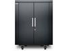 APC NetShelter CX 18U Secure Soundproof Server Room in a Box Enclosure ...