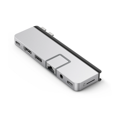 Hyper Drive DUO PRO 7-in-2 USB-C Hub - HD575-SILVER