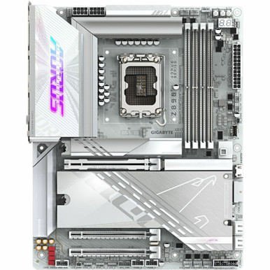 Aorus Ultra Durable Z890 PRO ICE Gaming Desktop Motherboard - Intel ...