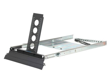 Rack Solutions 2U Shallow Sliding Monitor Shelf (No Monitor) - 133-2279