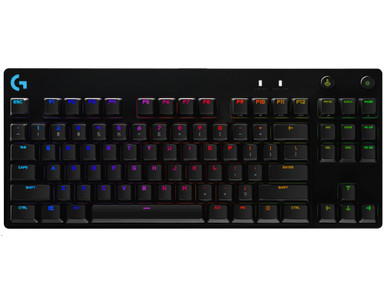 Logitech PRO Keyboard - Cable Connectivity - USB Interface - English ...