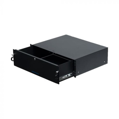 Rack Solutions 3U Tall Lockable Rackmount Drawer: 14In Deep; 75 Lb ...