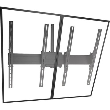 Chief Fusion 2x1 Menu Board Ceiling Display Mount - For Displays 40-55 ...
