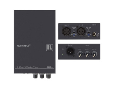 KRAMER 2 CHANNEL BALANCED AUDIO MIXER - 102XL