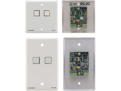 Kramer 2 BUTTON RS-232 IR CONTROLLER - RC-2C