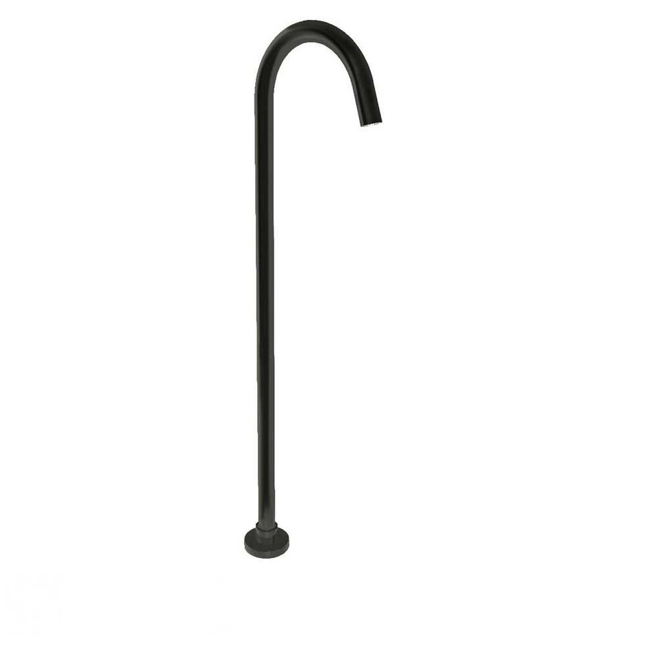Floor Standing Bath Spout - Black