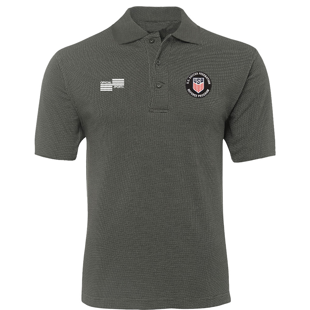 2417CL USSF Micro Pattern Polo - Official Sports International