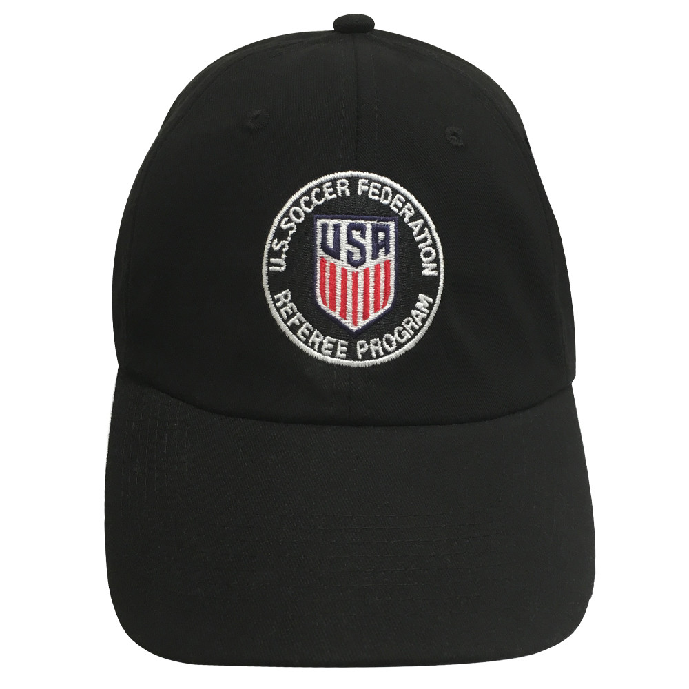 3024CL Black Low Fit USSF Cap - Official Sports International