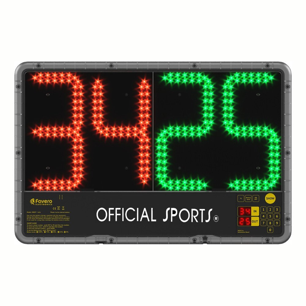 1571 Electronic Sub Board - 4 Digit Two Sided - Official Sports ...