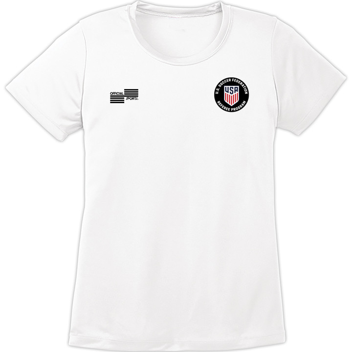 W2244CL USSF Women's Wicking Short Sleeve T-Shirt - Official Sports ...