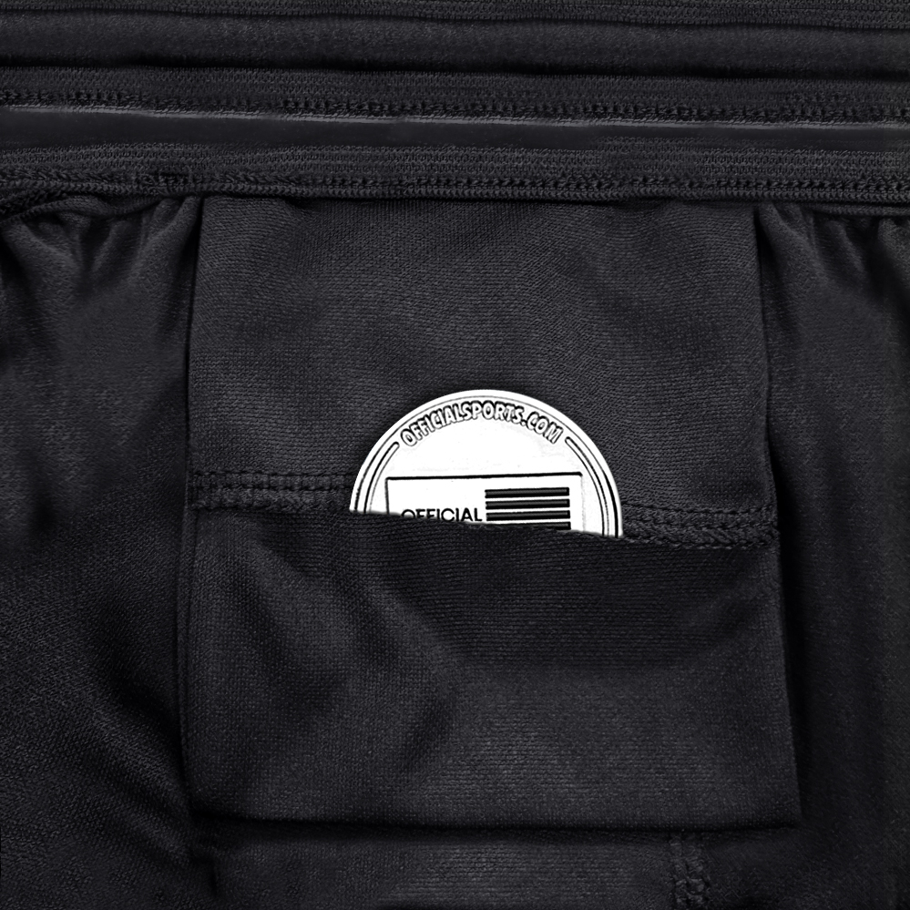 1068 NCAA Approved Men's All Black Short - Official Sports International