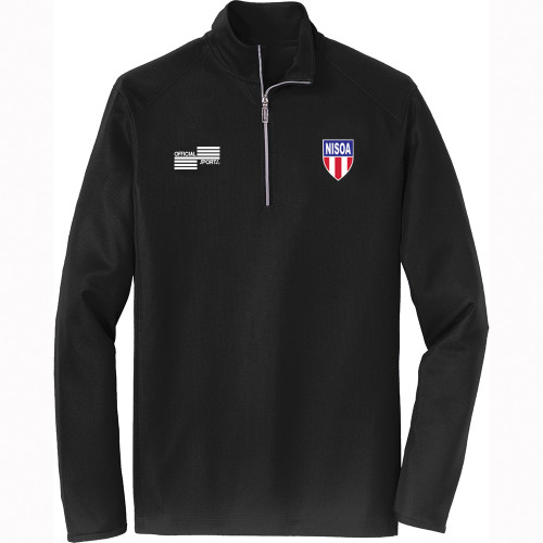 2223N NISOA Quarter Zip Long Sleeve - Official Sports International