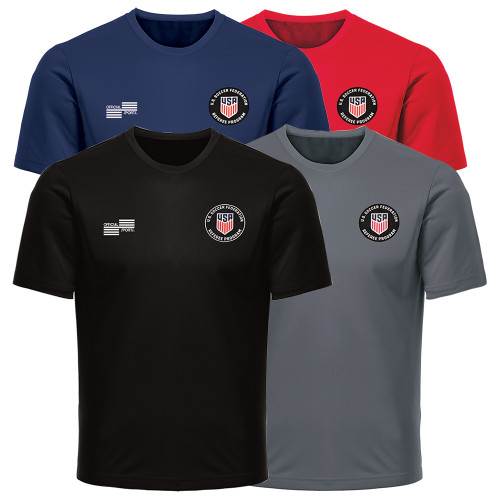 2244CL USSF Wicking Short Sleeve T-Shirt - Official Sports International