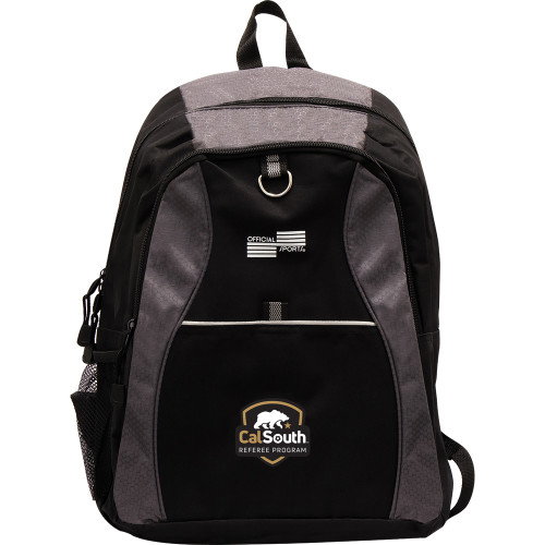 CS1648 CalSouth Black/Grey Contrast Backpack - Official Sports ...
