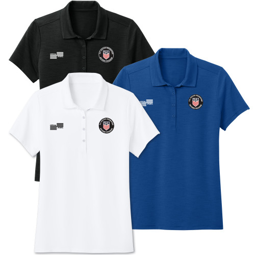 W2424CL USSF Women's Modern Stretch Polo - Official Sports International
