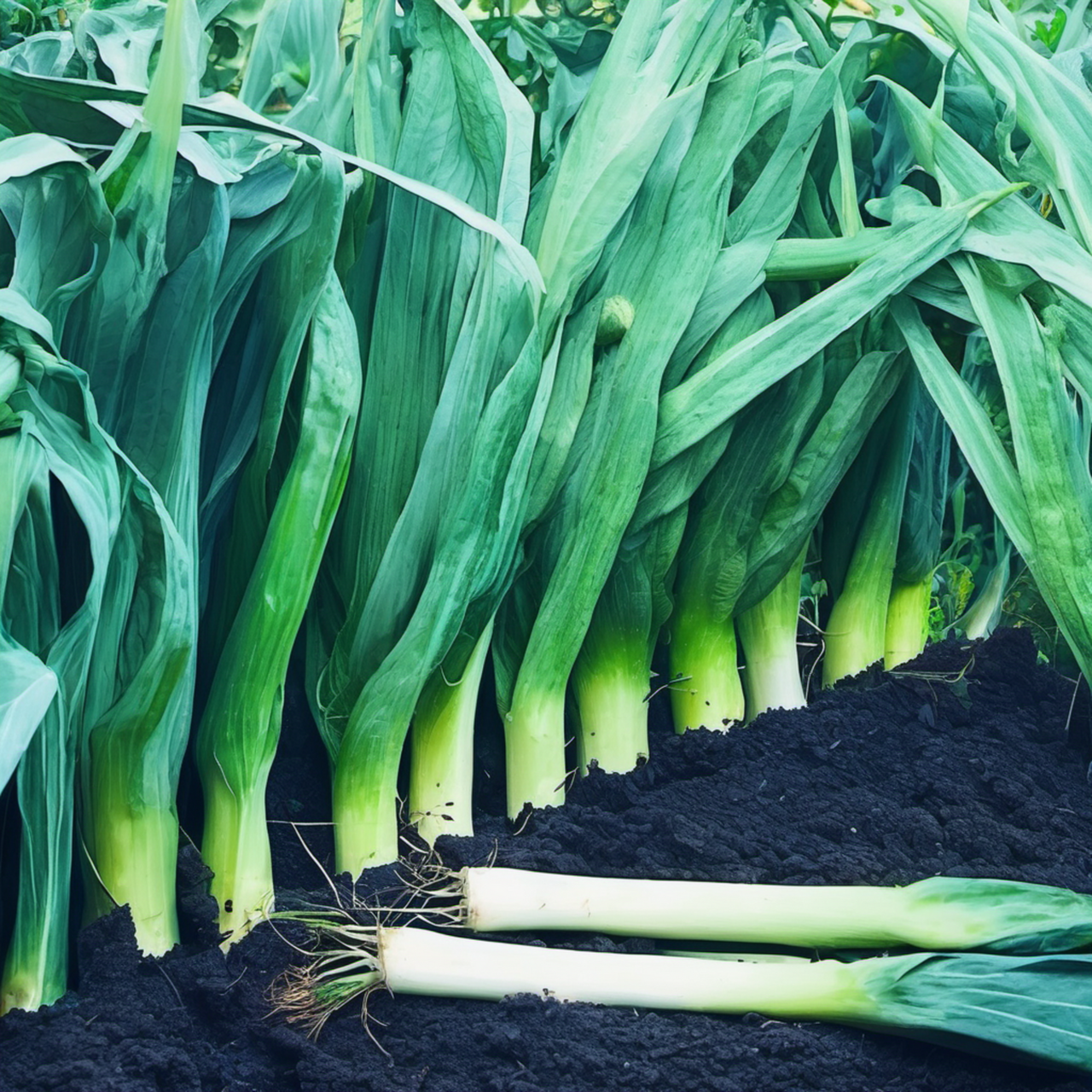 American Flag Leek Seeds