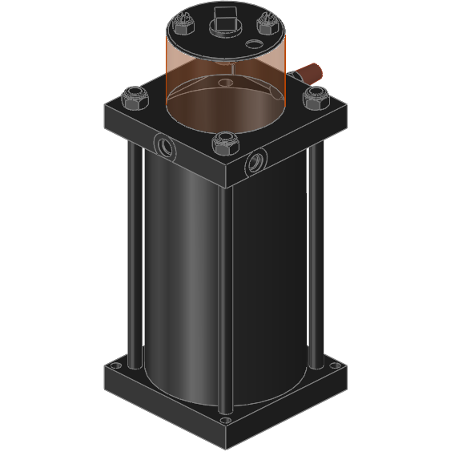70101-1 : 70101 - Pneumatic/Hydraulic Pressure Converter | DESTACO - DESTACO