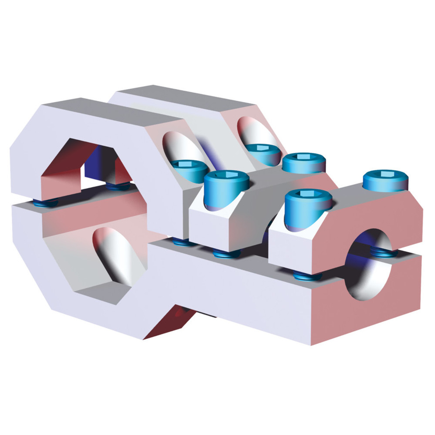 CPI-TCA-25M-60B : TCA - Low Profile Transition Bracket, T-Clamp ( 25mm ...