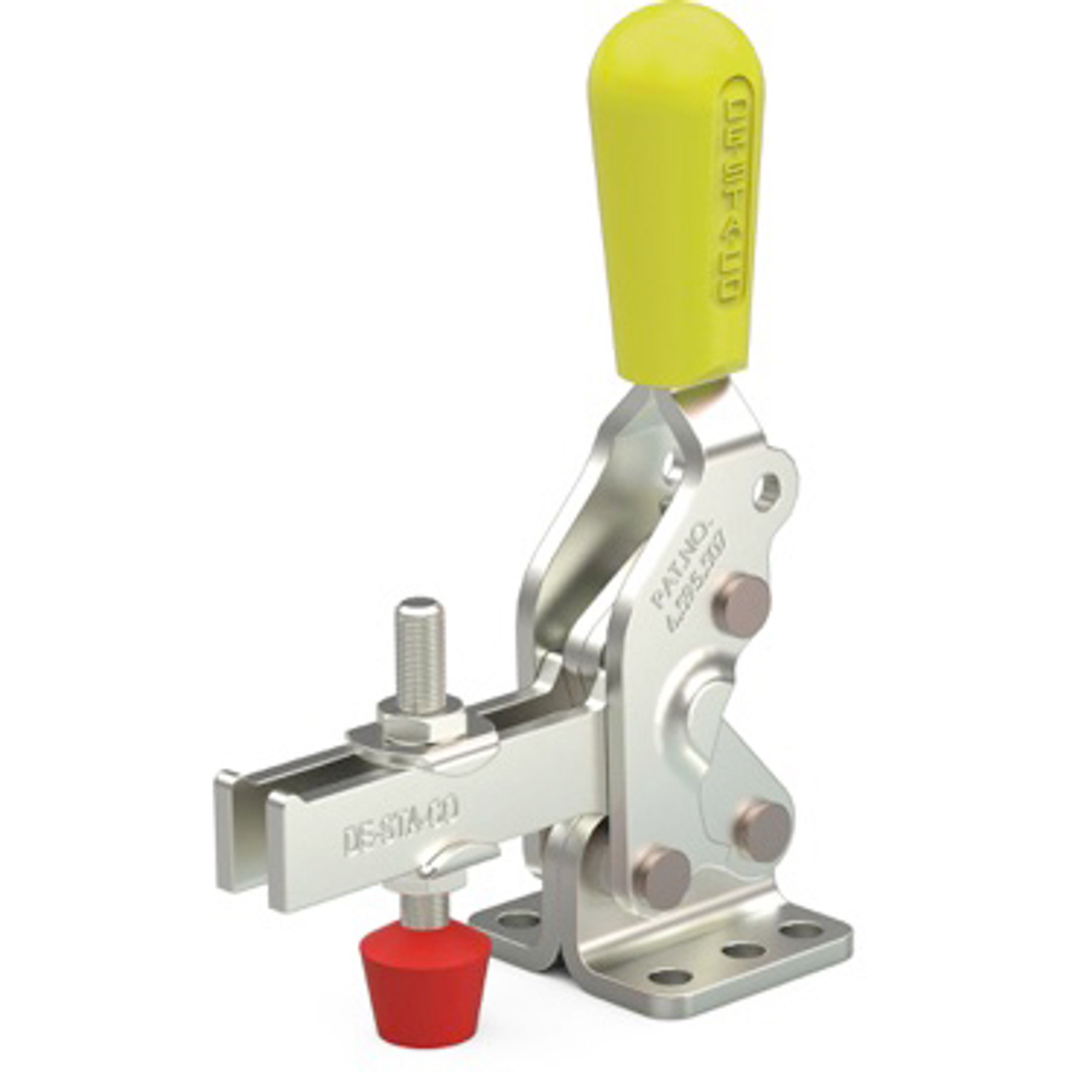 2002-U-Y - Vertical Hold-Down Toggle Locking Clamp - DESTACO