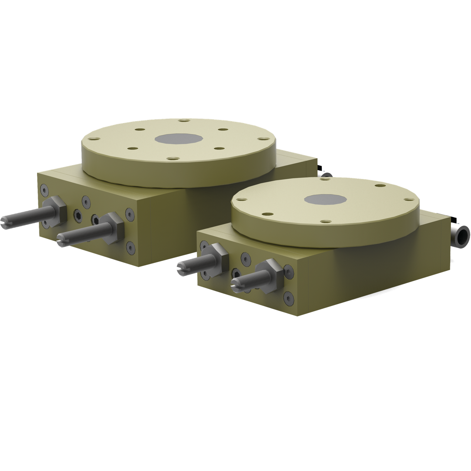 RR-46M-135-V - ROTARY ACTUATOR,135 DEG ROTATION,VITON - DESTACO