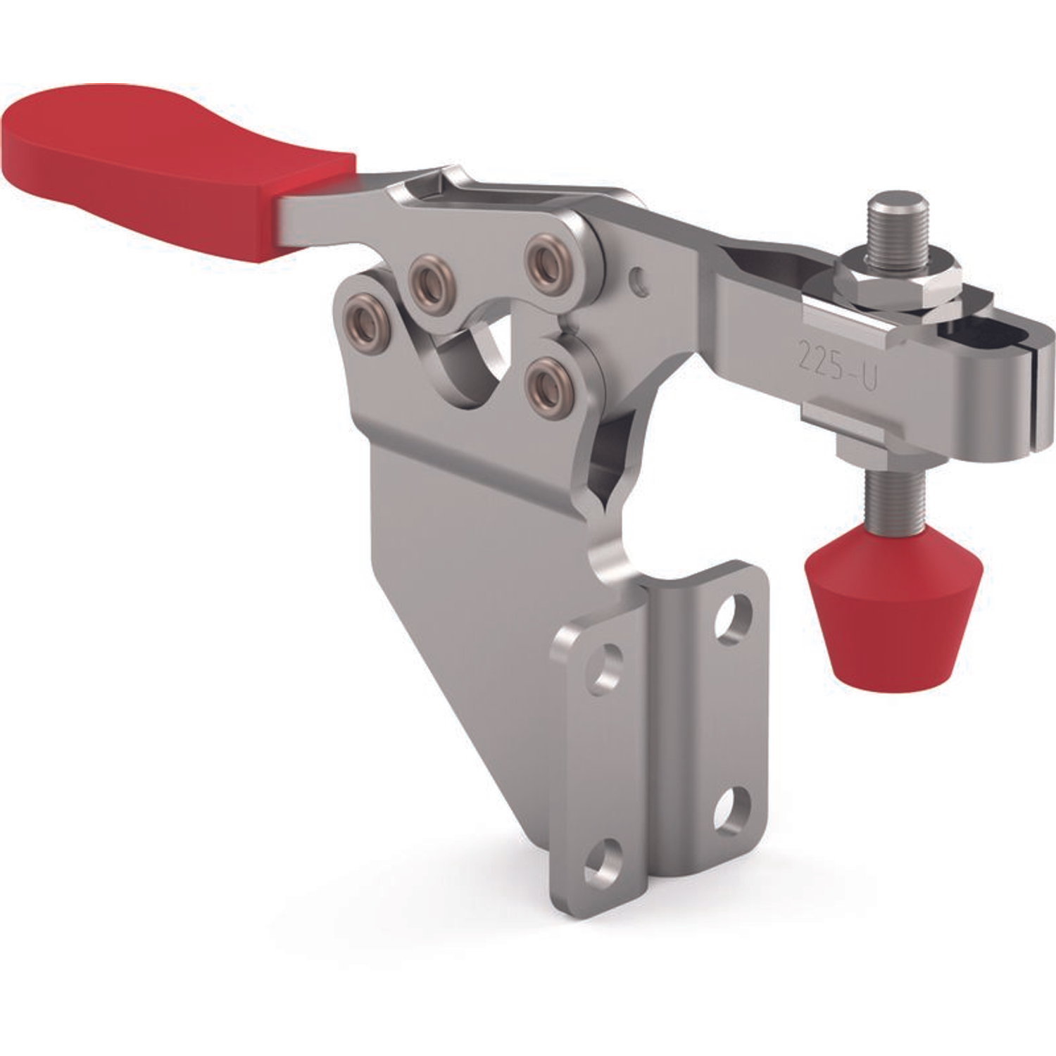 225-UF : Horizontal Hold-Down Toggle Locking Clamp w/ Front Mount Base ...