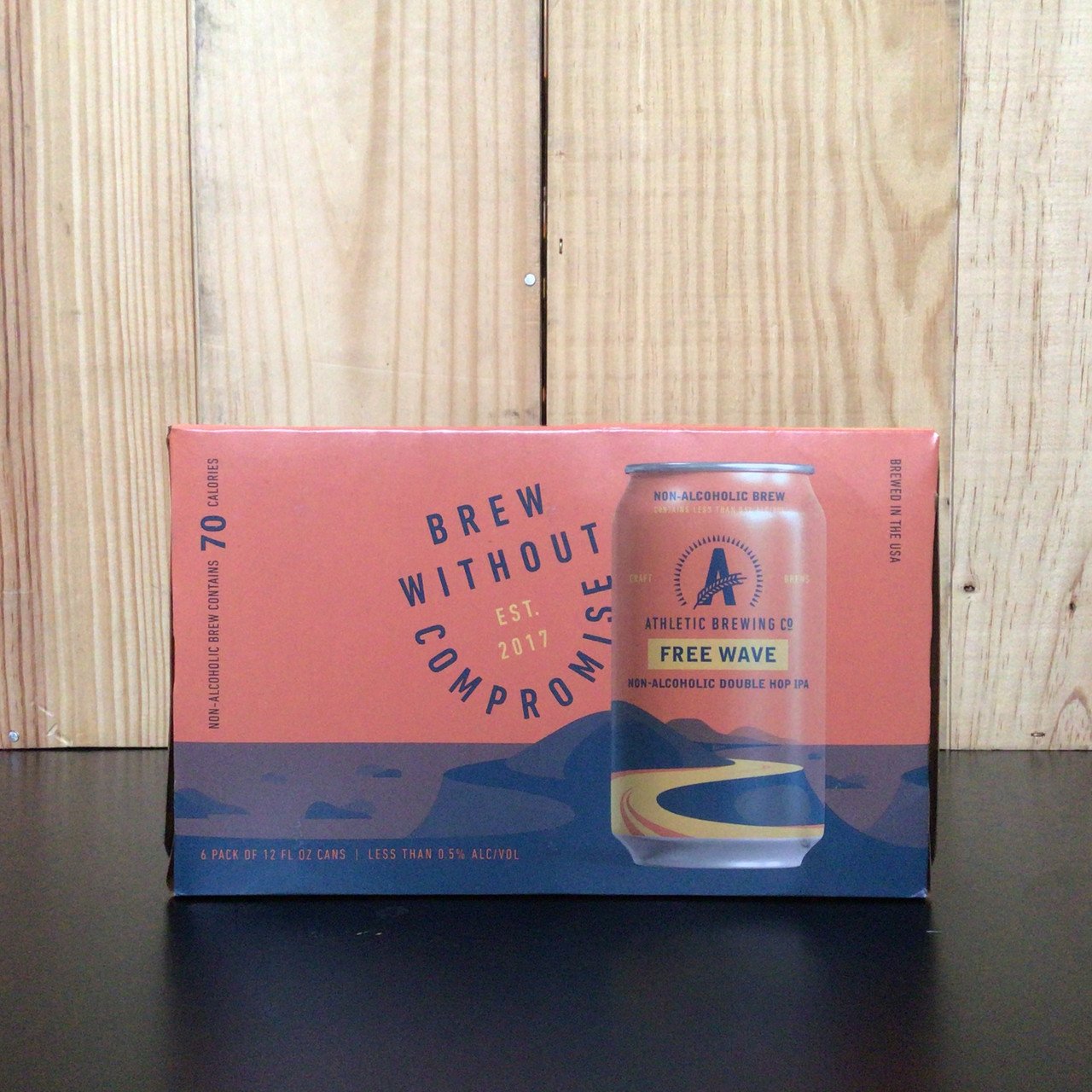 Athletic Brewing Co. - Free Wave - Non-Alcoholic Double Hop IPA - 57th ...