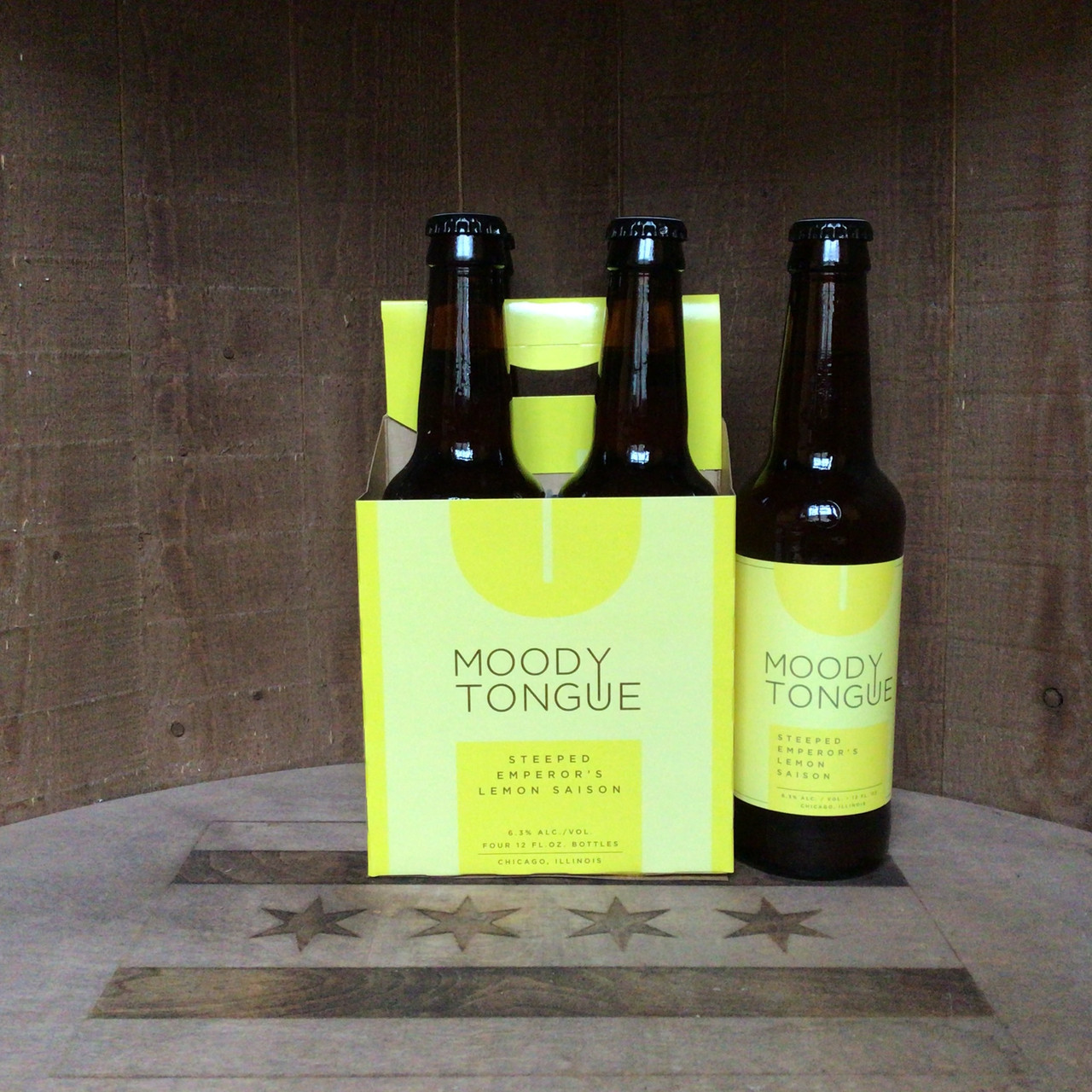 (A) Moody Tongue - Steeped Emperor's Lemon Saison - 57th Street Wines