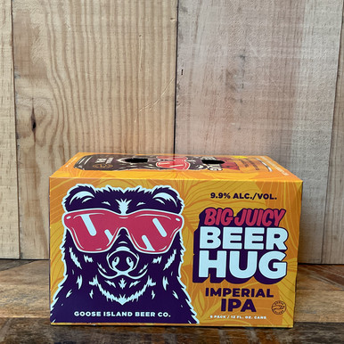 (A) Goose Island - Big Juicy Beer Hug Imperial IPA - 6pk cans - 57th Street Wines