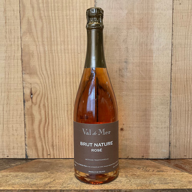 Val de Mer - Brut Nature Rose Sparkling Wine - 57th Street Wines