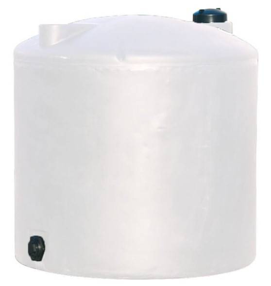 220 Gallon Vertical Plastic Storage Tank