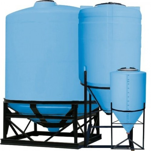 10000 Gallon Heavy Duty Cone Bottom Tank