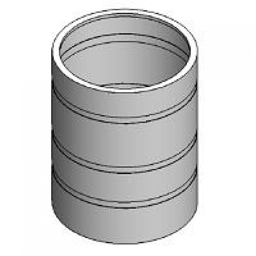 1000 Gallon Cylindrical Open Top Tank